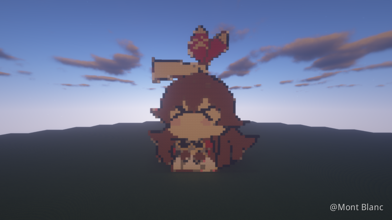 I made Amber in Minecraft! Genshin Impact | HoYoLAB