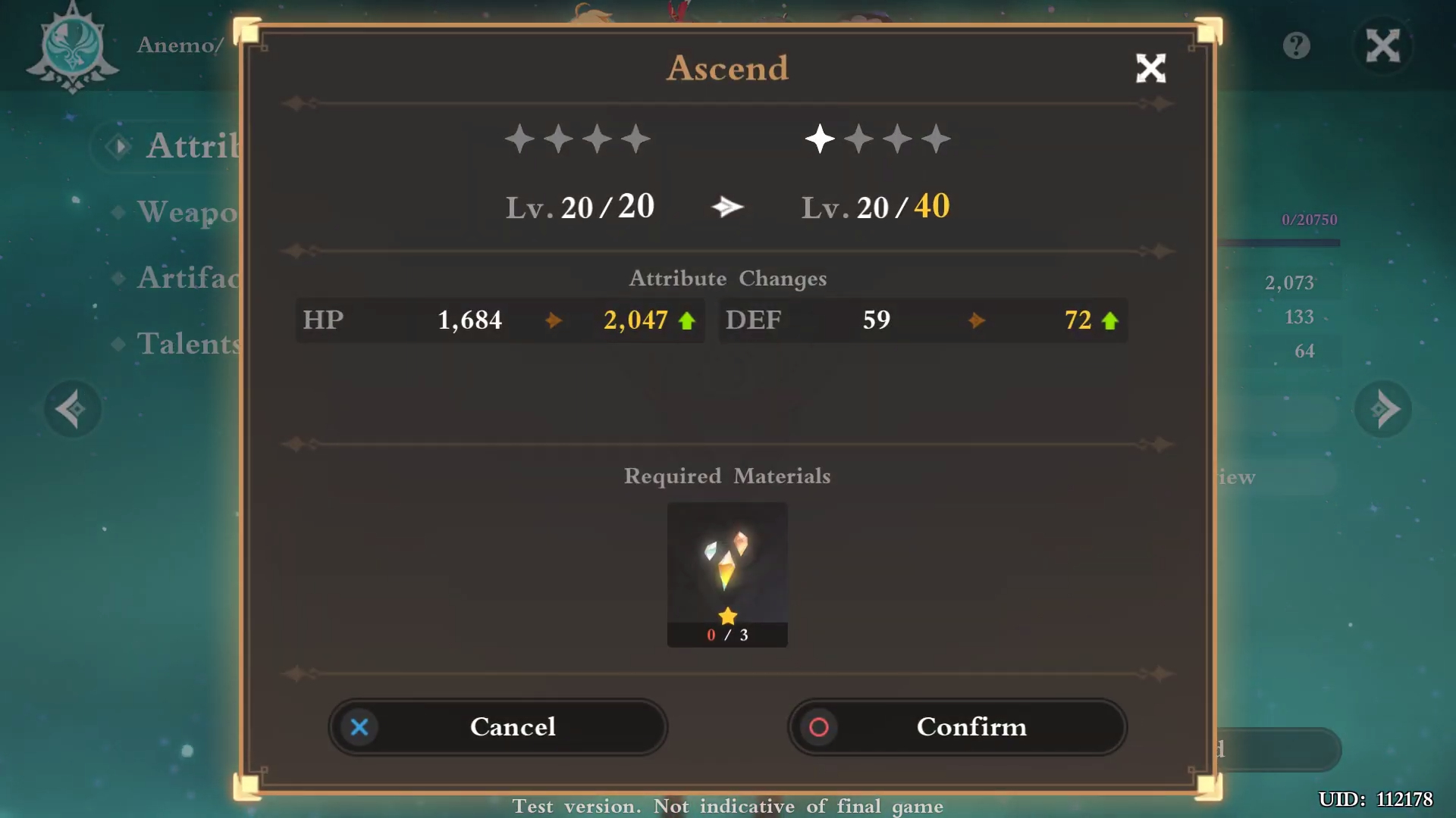 Genshin Impact Interfaces Screenshot! Genshin Impact | HoYoLAB