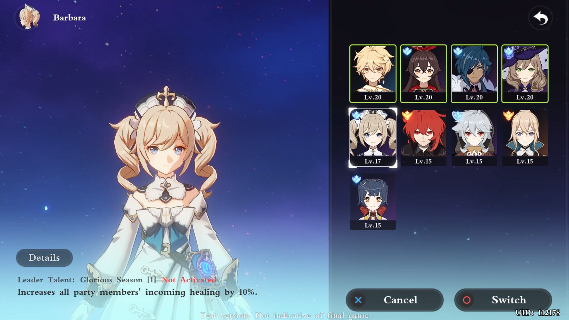 Genshin Impact Interfaces Screenshot! Genshin Impact | HoYoLAB