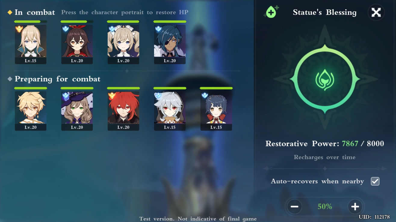 Genshin Impact Interfaces Screenshot! | Genshin Impact | HoYoLAB