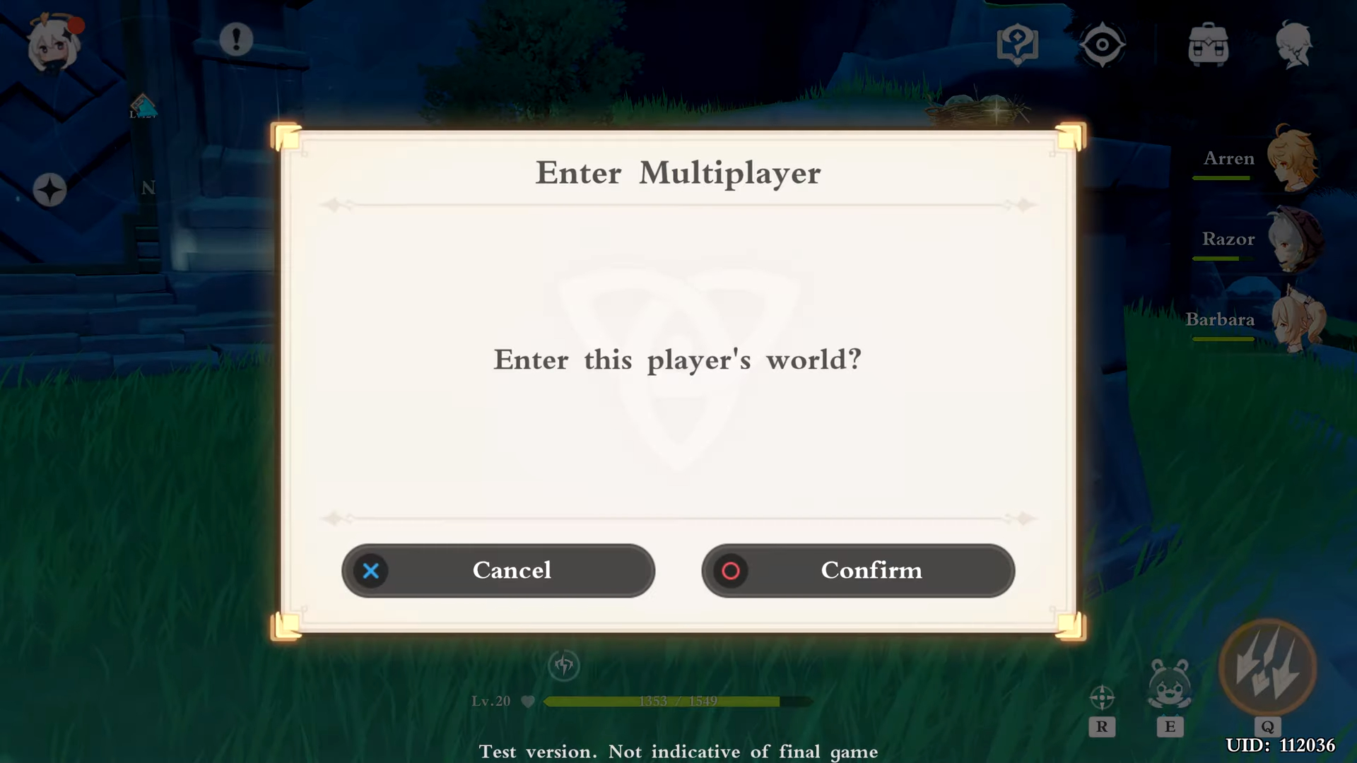 Genshin Impact Interfaces Screenshot! Genshin Impact | HoYoLAB