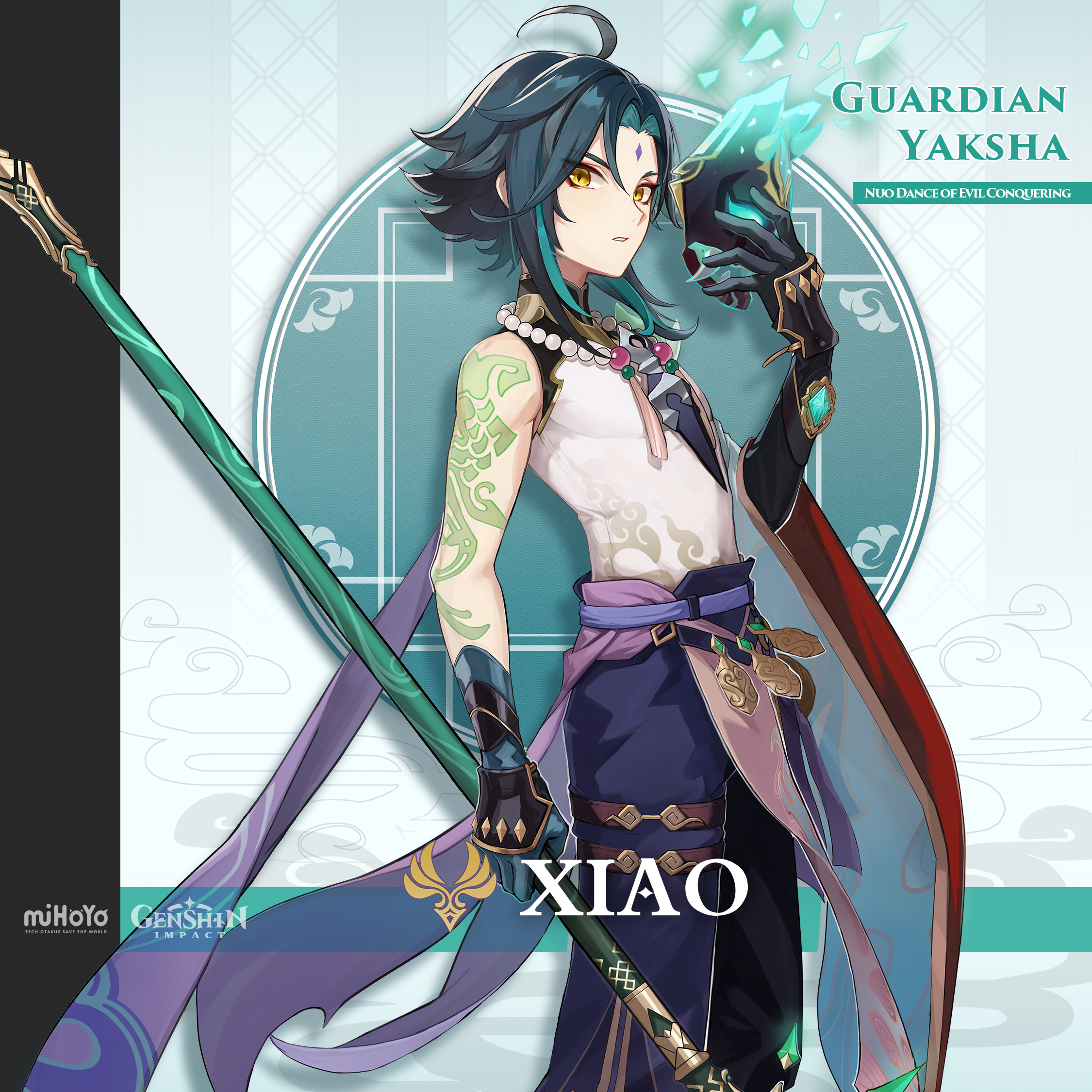 Vigilant Sentinel, Demon Vanquisher - Xiao Genshin Impact | HoYoLAB