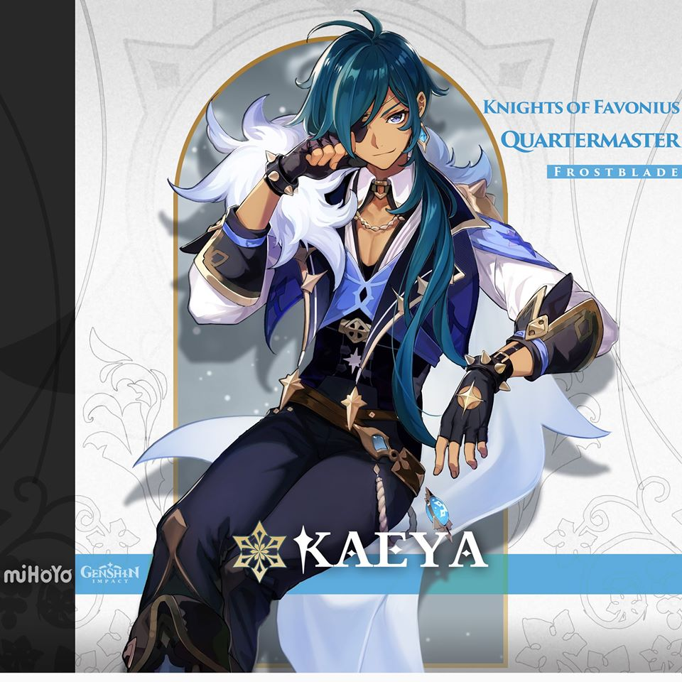 Kaeya - Character voice (Sound) Genshin Impact | HoYoLAB