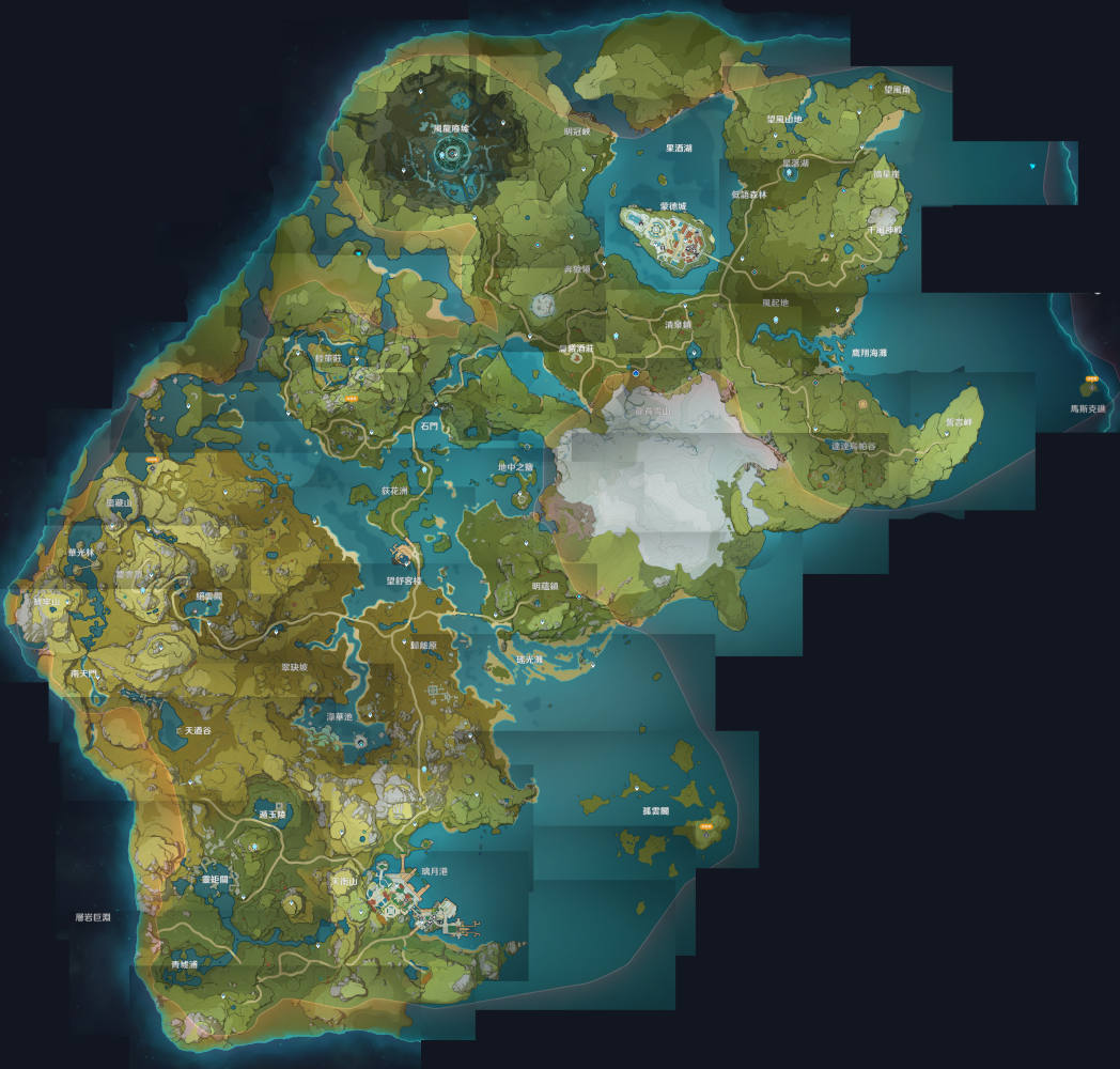 原神地圖總覽 | Genshin Impact | HoYoLAB