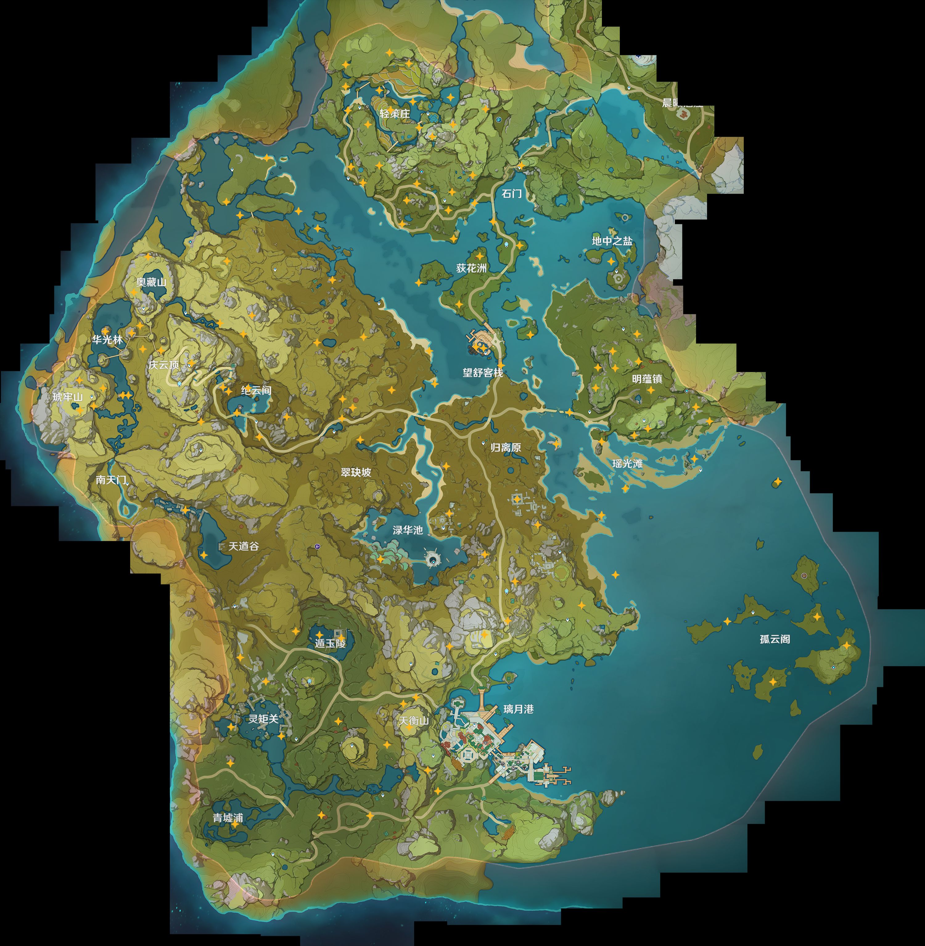 別人整理好的風神岩神瞳位置 Genshin Impact | HoYoLAB