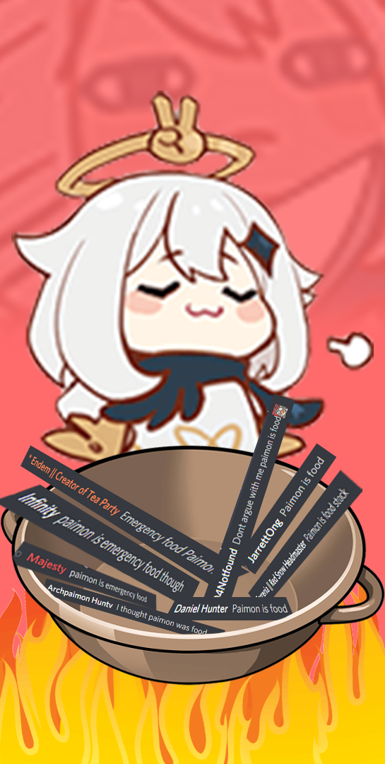[Pyro Chapter] - Paimon eat Discord users Genshin Impact | HoYoLAB