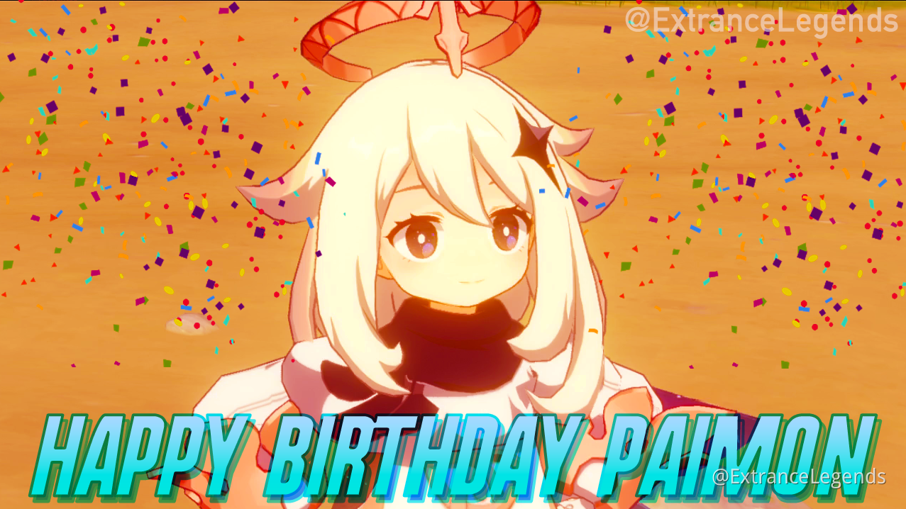 Happy Birthday Paimon! Genshin Impact | HoYoLAB