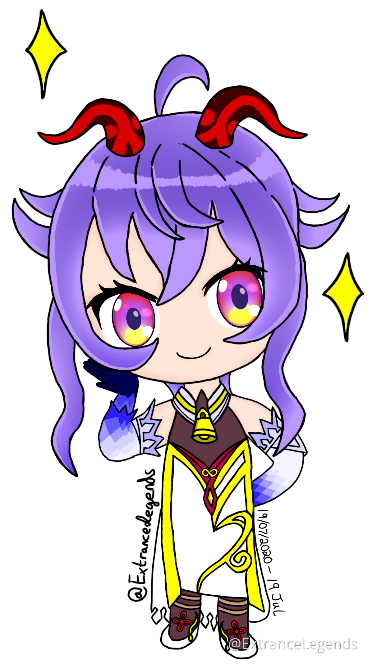 My Fan art, Gan Yu! #Fanart Genshin Impact | HoYoLAB