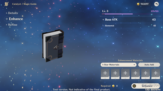[Guide] Character and weapon progression Genshin Impact | HoYoLAB