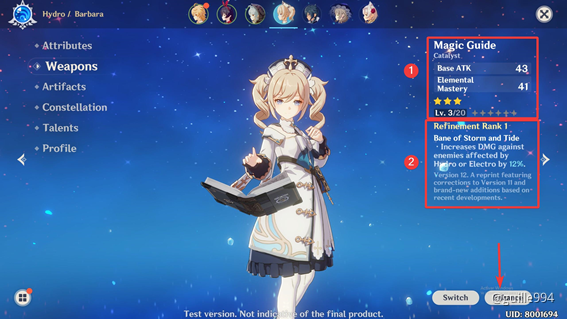 [Guide] Character and weapon progression Genshin Impact | HoYoLAB