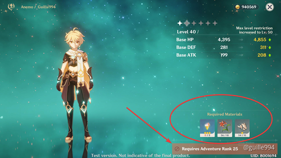 [Guide] Character and weapon progression | Genshin Impact | HoYoLAB