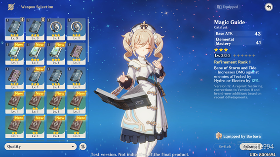 [Guide] Character and weapon progression Genshin Impact | HoYoLAB