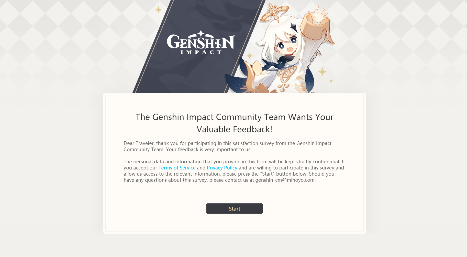 Community Survey - Facebook news Genshin Impact | HoYoLAB