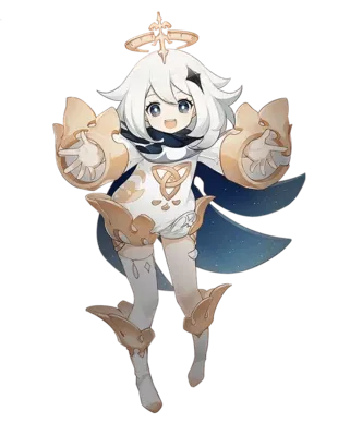 The true identity of King(?) Paimon. (No, it's not Emergency Food ...