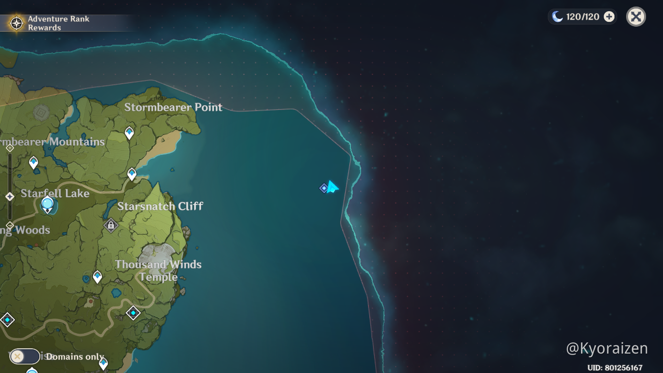 Rewards from Luxurious Box fall into the sea Genshin Impact | HoYoLAB