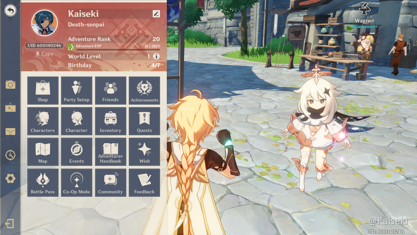 Adventurer Rank 20 Genshin Impact | HoYoLAB