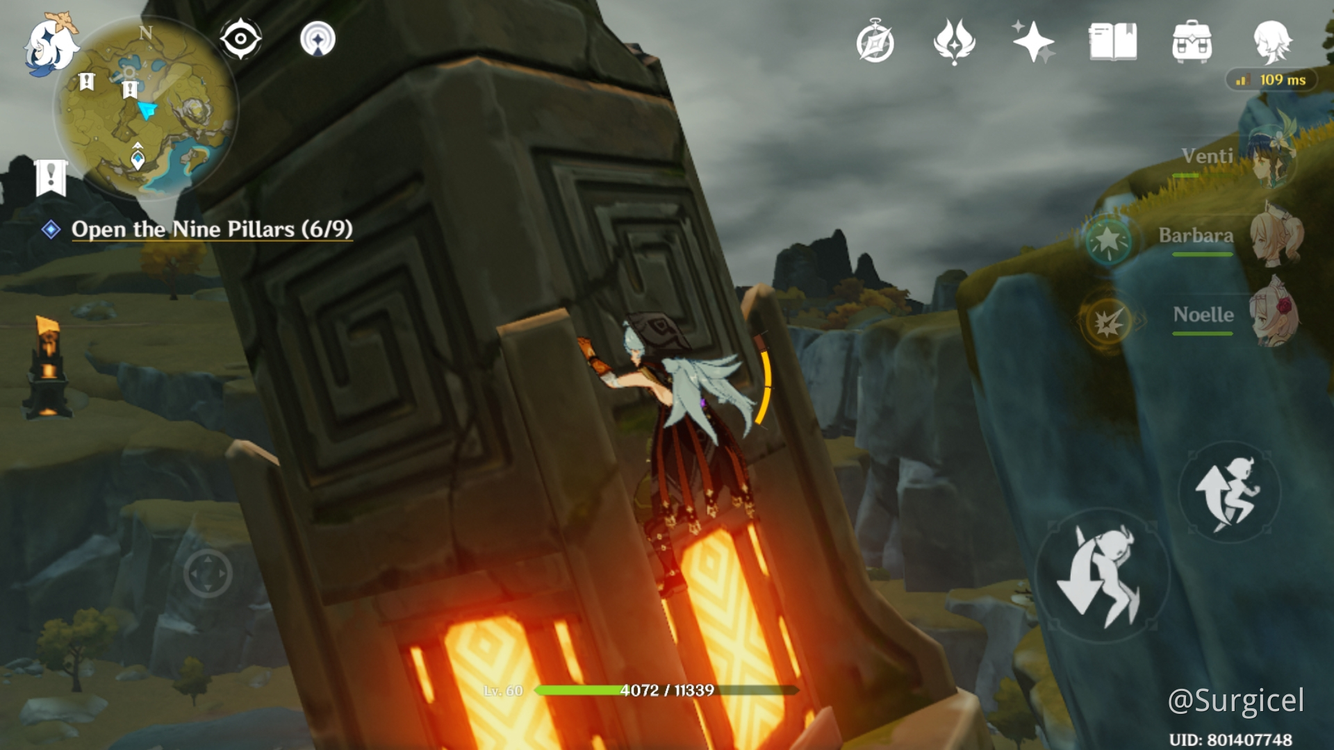 Cuijie Slope: Nine Pillars Bug Genshin Impact | HoYoLAB