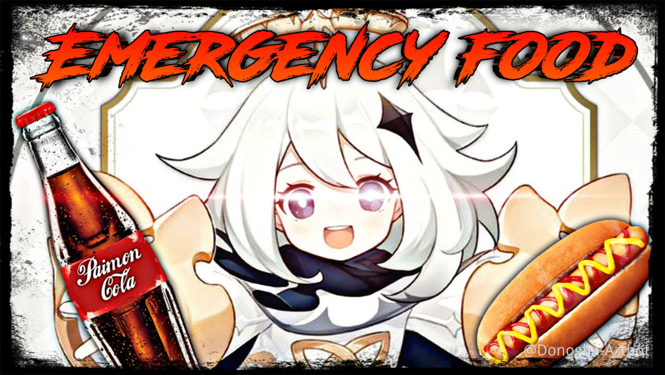Paimon hates meme "Emergency Food" xdd | Genshin Impact | HoYoLAB