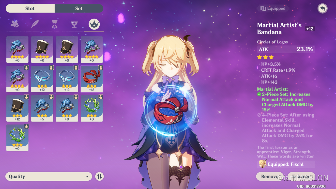 CURRENT BUILD FISCHL | SUPPORT & DPS Genshin Impact | HoYoLAB