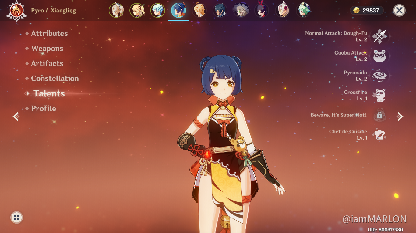 XIANGLING CURRENT BUILD | DPS & SUPPORT Genshin Impact | HoYoLAB