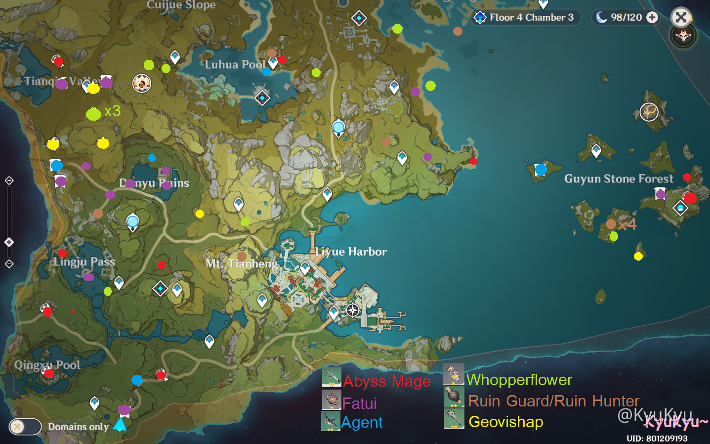 Mobs location for your mats Genshin Impact | HoYoLAB