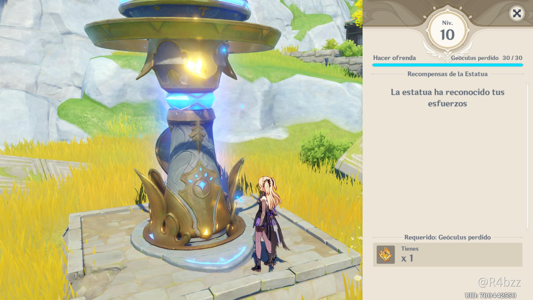 Extra Geoculus after getting your geo Statue lvl 10 ! Genshin Impact ...