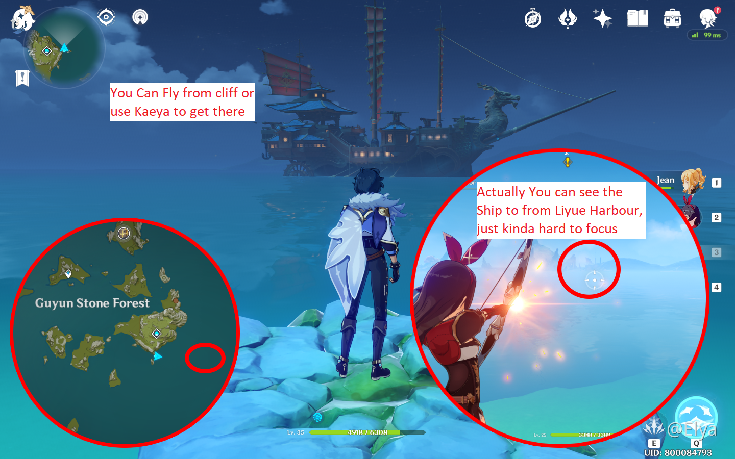 Guide Quest #8 : Beidou's Ship (A Lone ship in Guyun) Genshin Impact ...