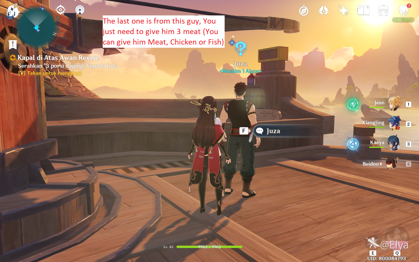 Guide Quest #8 : Beidou's Ship (A Lone ship in Guyun) Genshin Impact ...