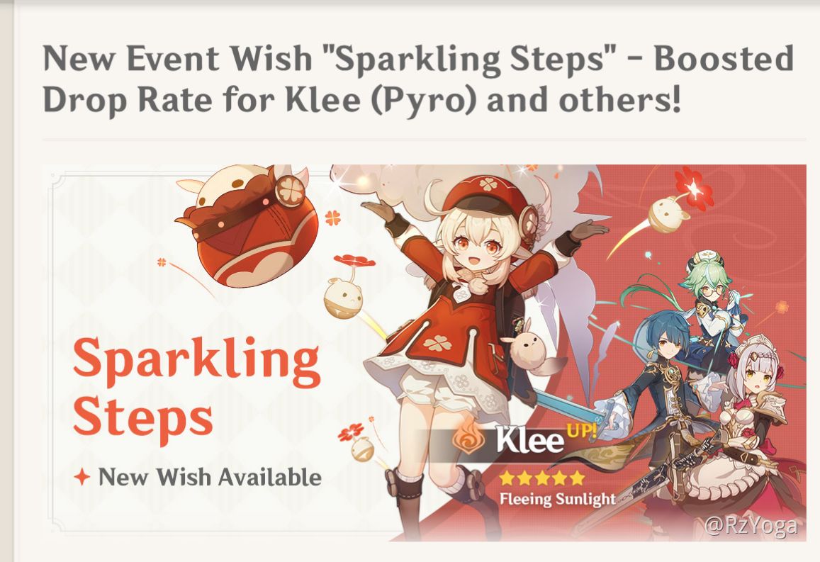Cute New Loli - Klee, Spend your gem for her!!!! Genshin Impact | HoYoLAB