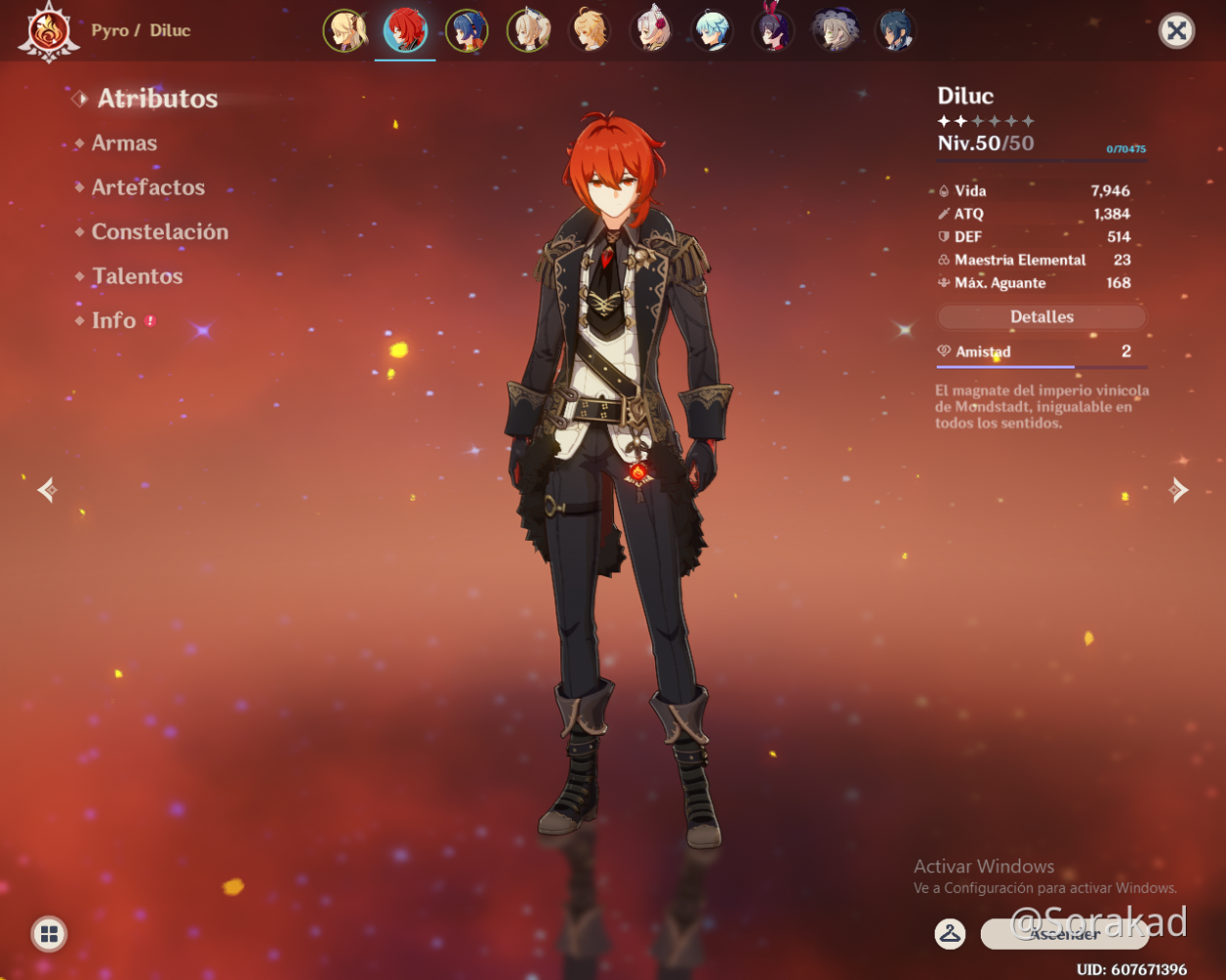 i need my diluc to be strong! Genshin Impact | HoYoLAB