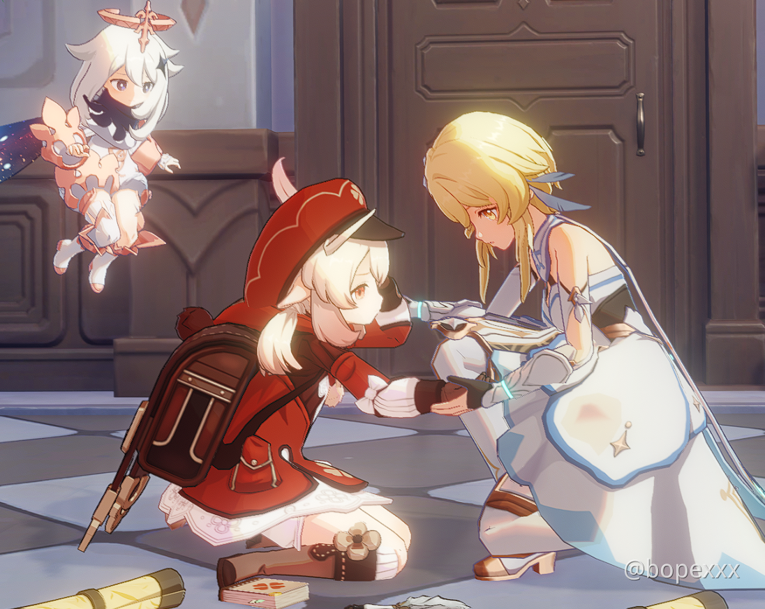 First meet with Klee. Genshin Impact | HoYoLAB