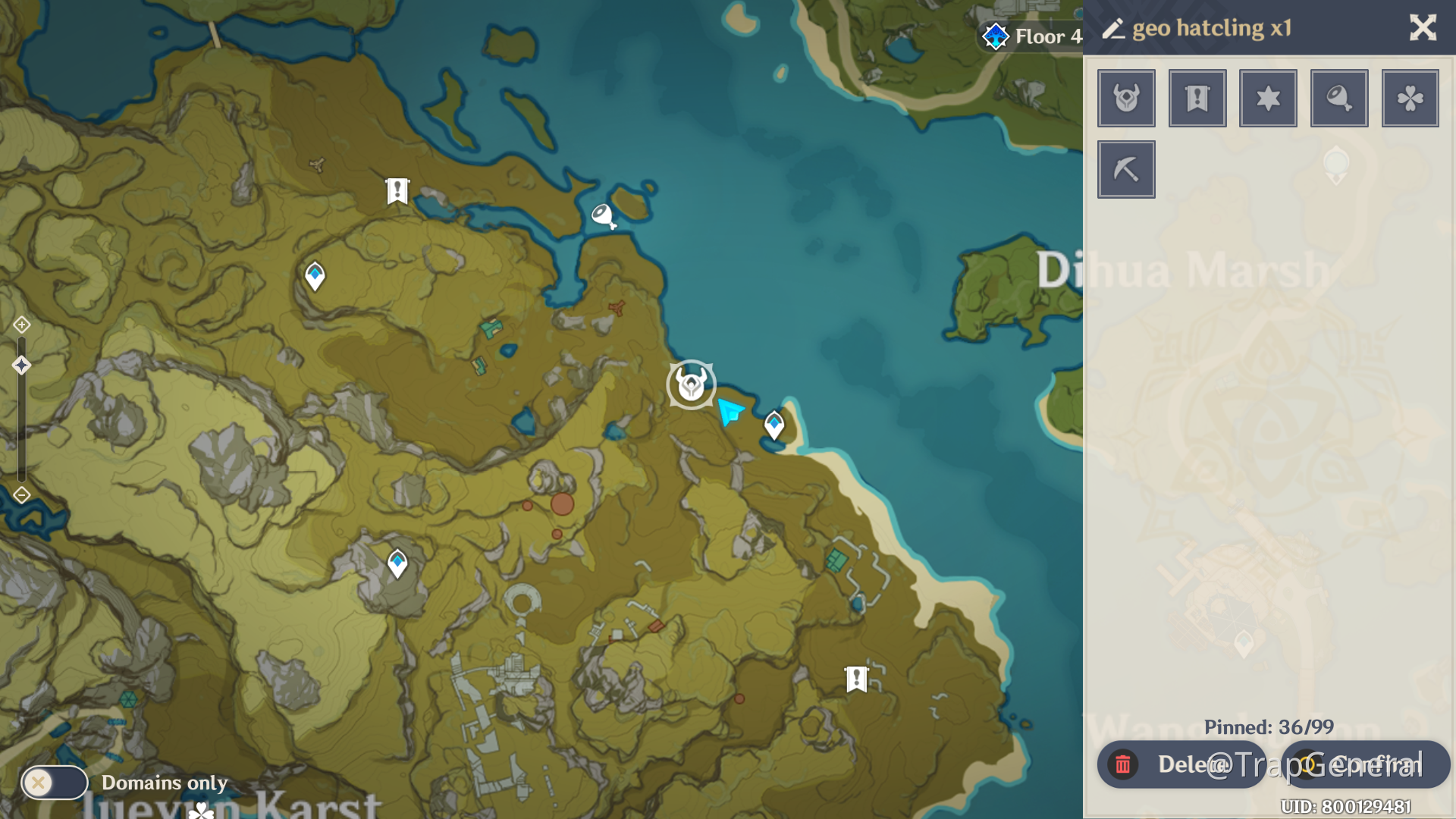 Genshin Impact Map Genshin Impact Where To Find Geovishap Hatchlings