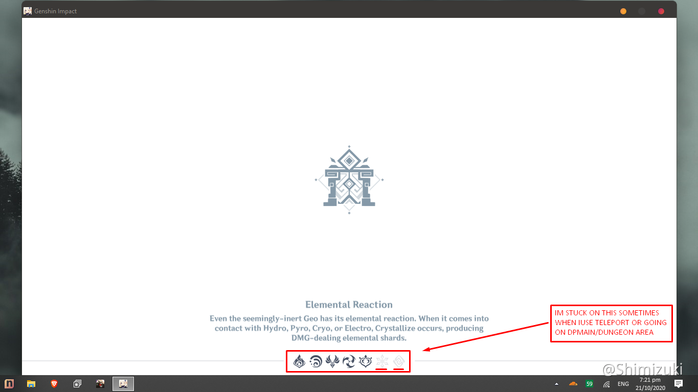 Loading Screen Stuck | PC Version Genshin Impact | HoYoLAB