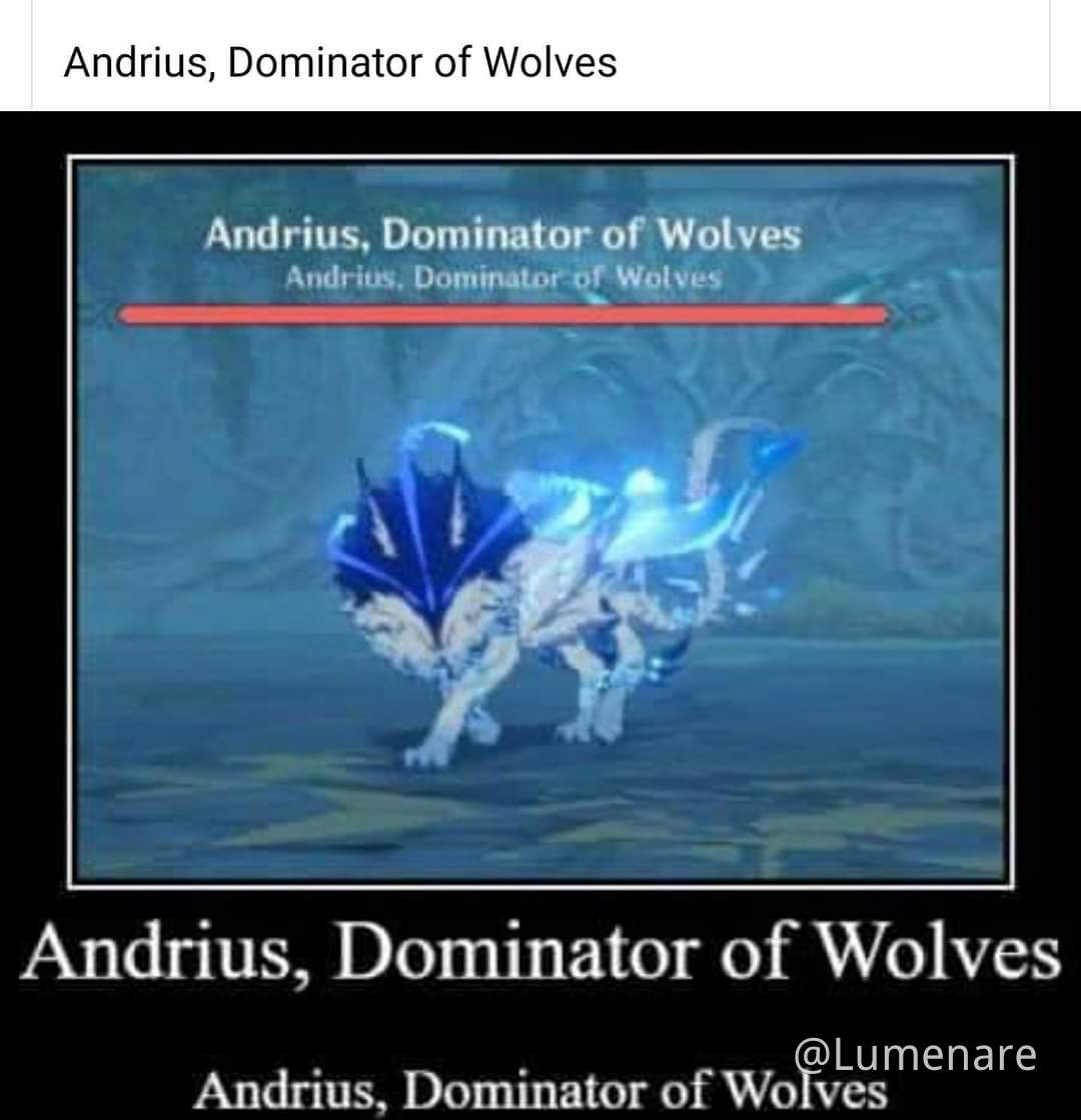 Andrius, Dominator of Wolves Genshin Impact | HoYoLAB