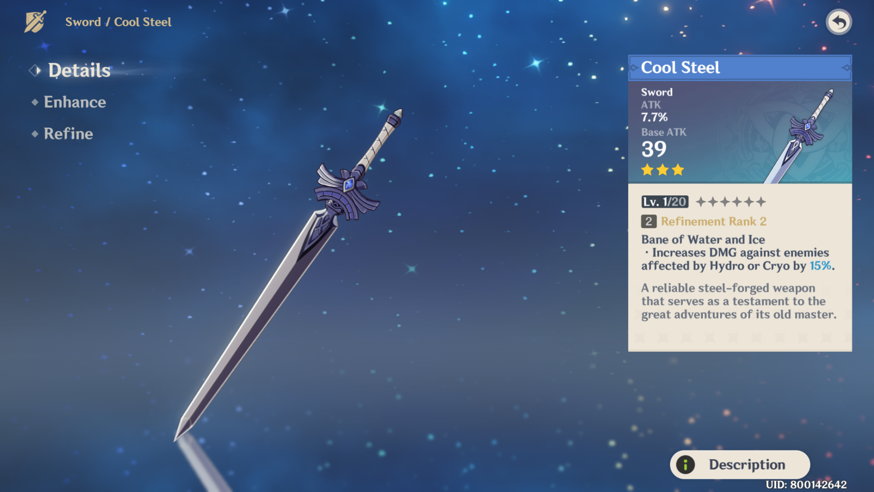 Which sword should i use for Qiqi? Genshin Impact | HoYoLAB