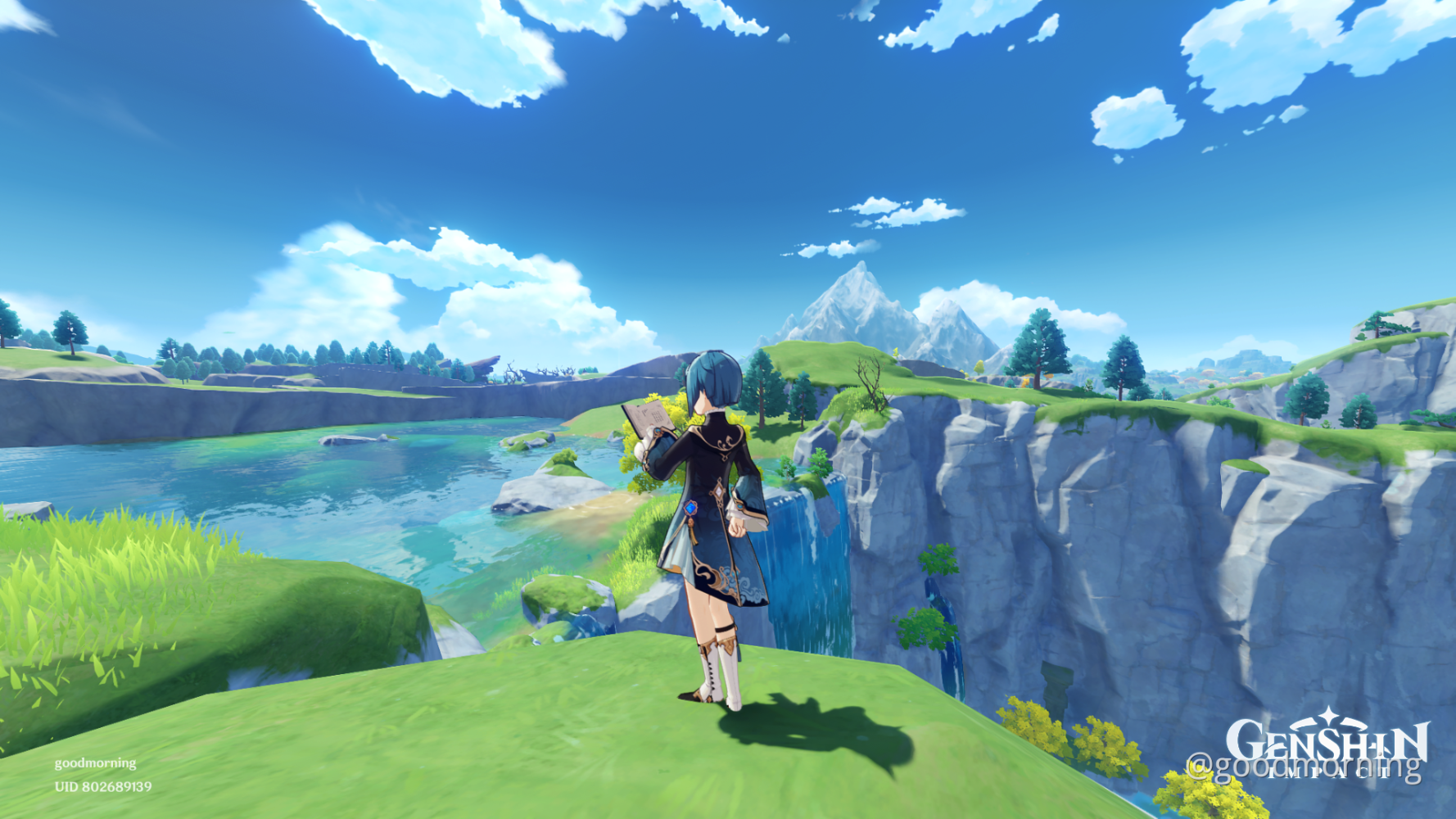 blue biru blue Genshin Impact | HoYoLAB