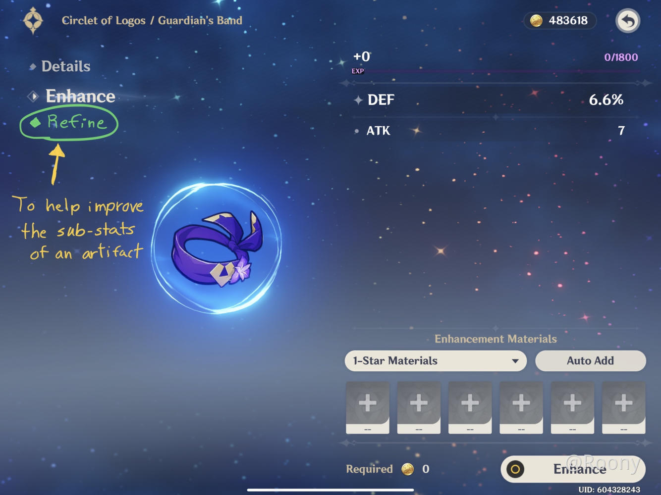 Refining an Artifact’s Sub-Stats!! Genshin Impact | HoYoLAB