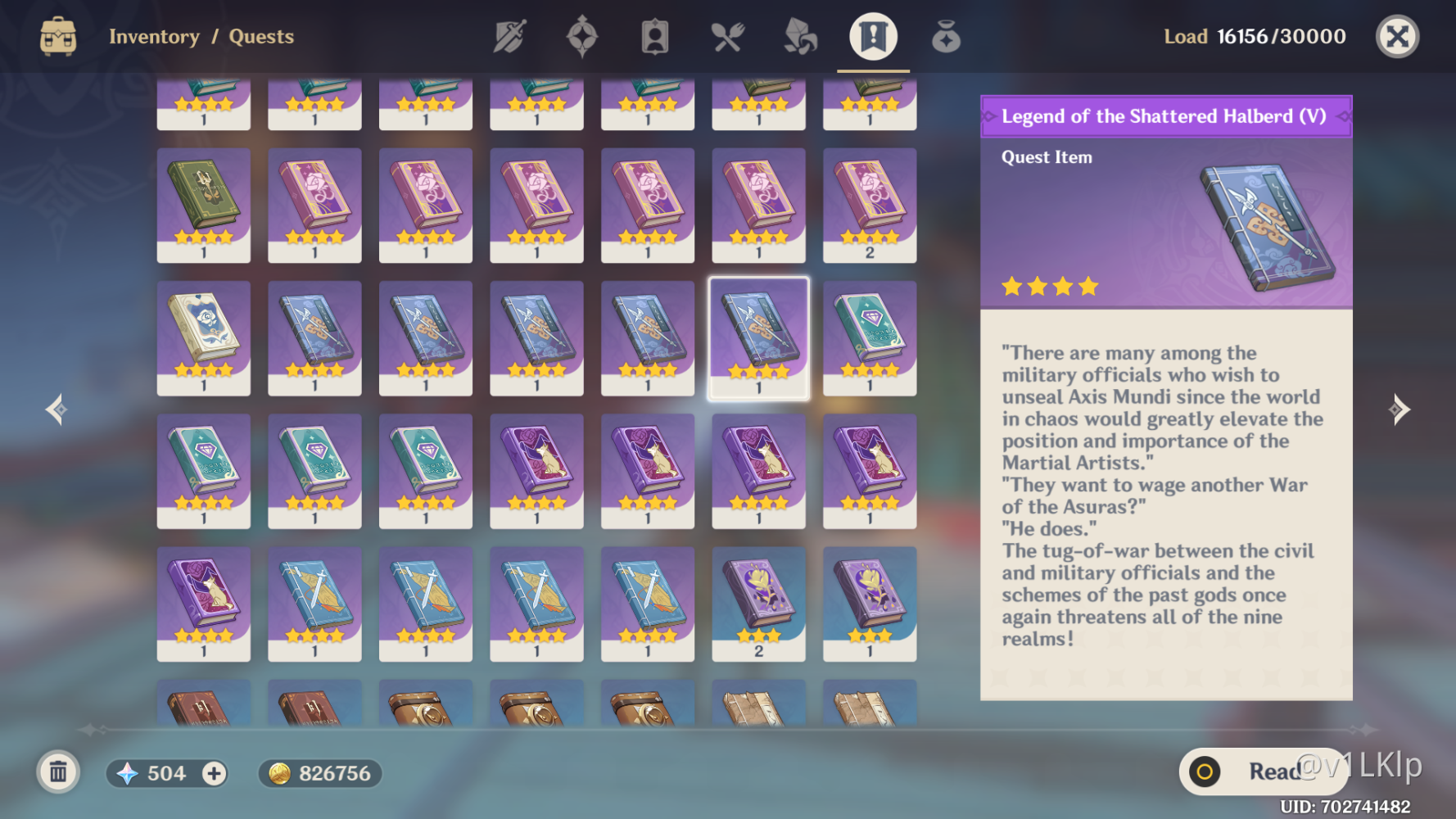 Legend of the Shattered Halberd (VI) Genshin Impact | HoYoLAB