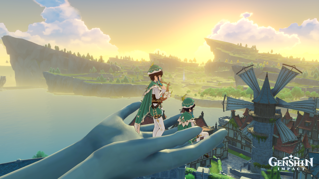 Got some pretty nice Venti screenshots of him remembering his friend ...