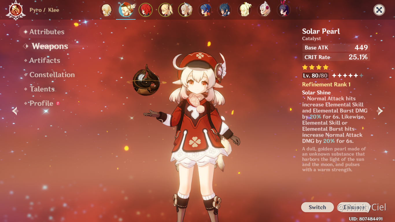 Klee build? Genshin Impact | HoYoLAB