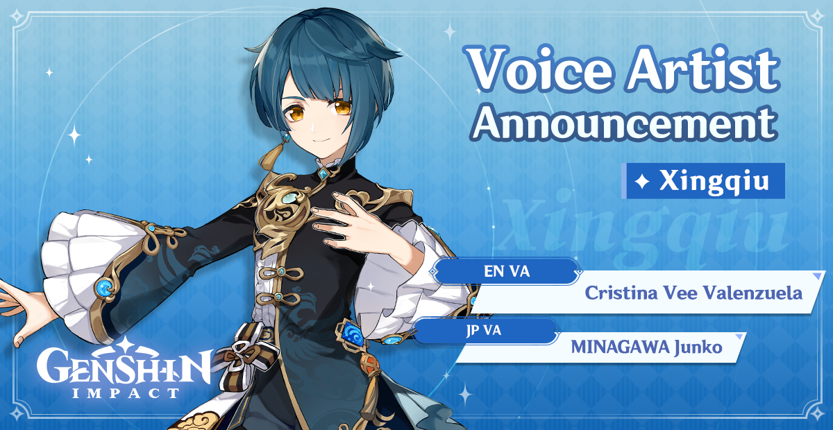 Voice Actor Announcement Genshin Impact | HoYoLAB