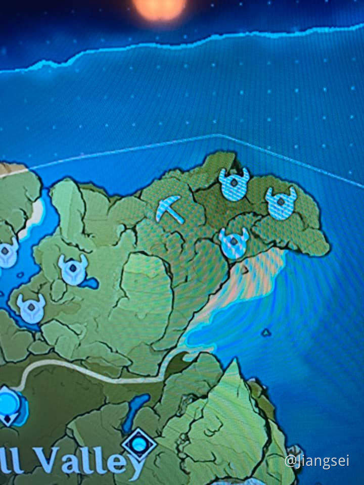 His Right, The whole map is Lie this island is godzilla | Genshin ...