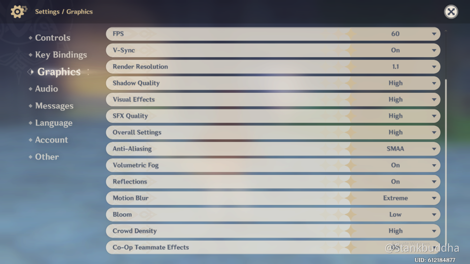 New graphics options Genshin Impact | HoYoLAB