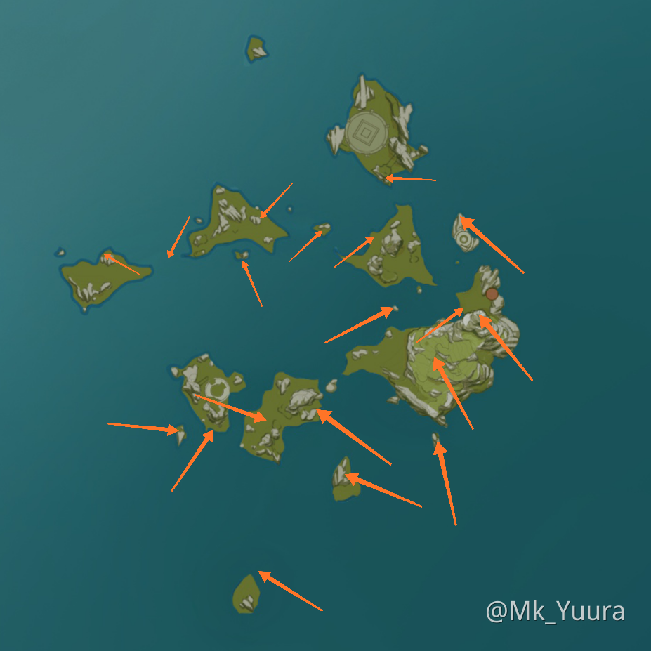 All Meteorite Location (Gunyu and Gince) Genshin Impact | HoYoLAB