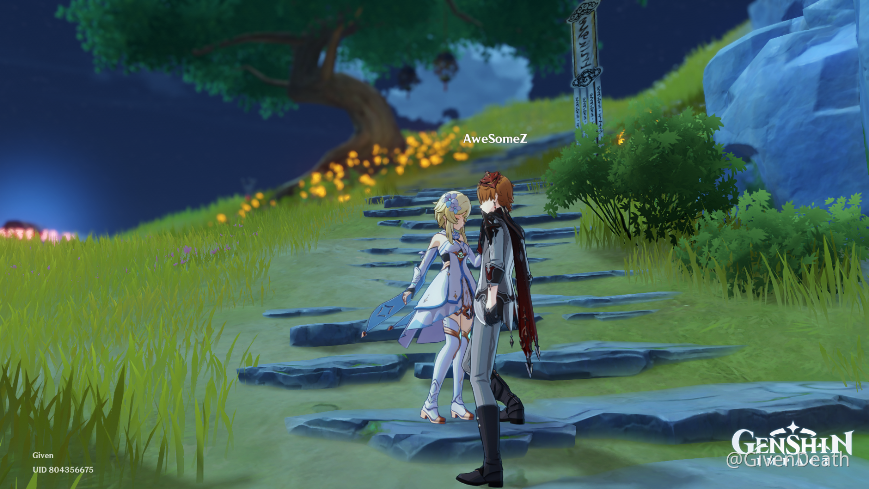 For You who Board Childe x Lumine Ship ( IN GAME PHOTOSHOOT) Genshin ...