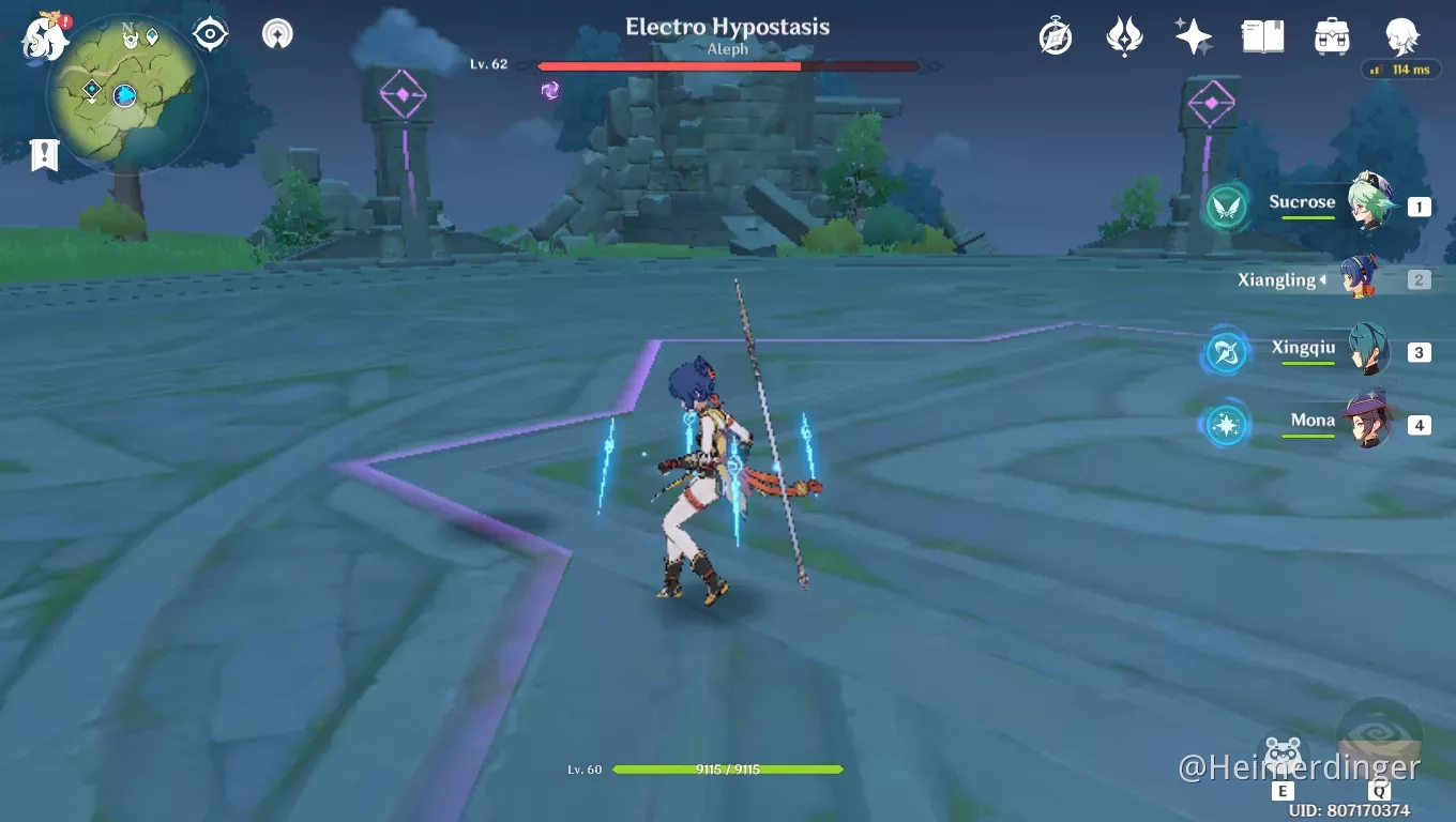 Electro Hypostasis Bug Report Genshin Impact | HoYoLAB