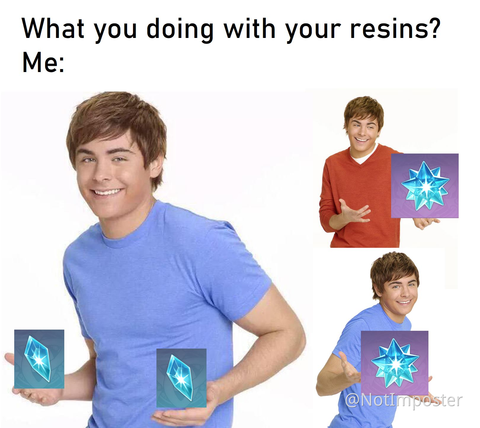 [Meme] About resins... Genshin Impact | HoYoLAB