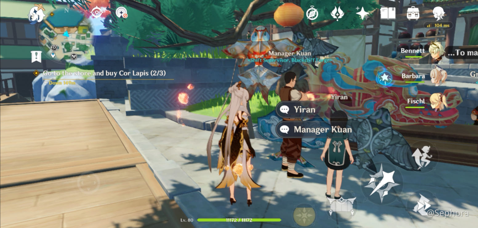 How to fix quest : Calm before the Storm (buying core lapis) | Genshin ...