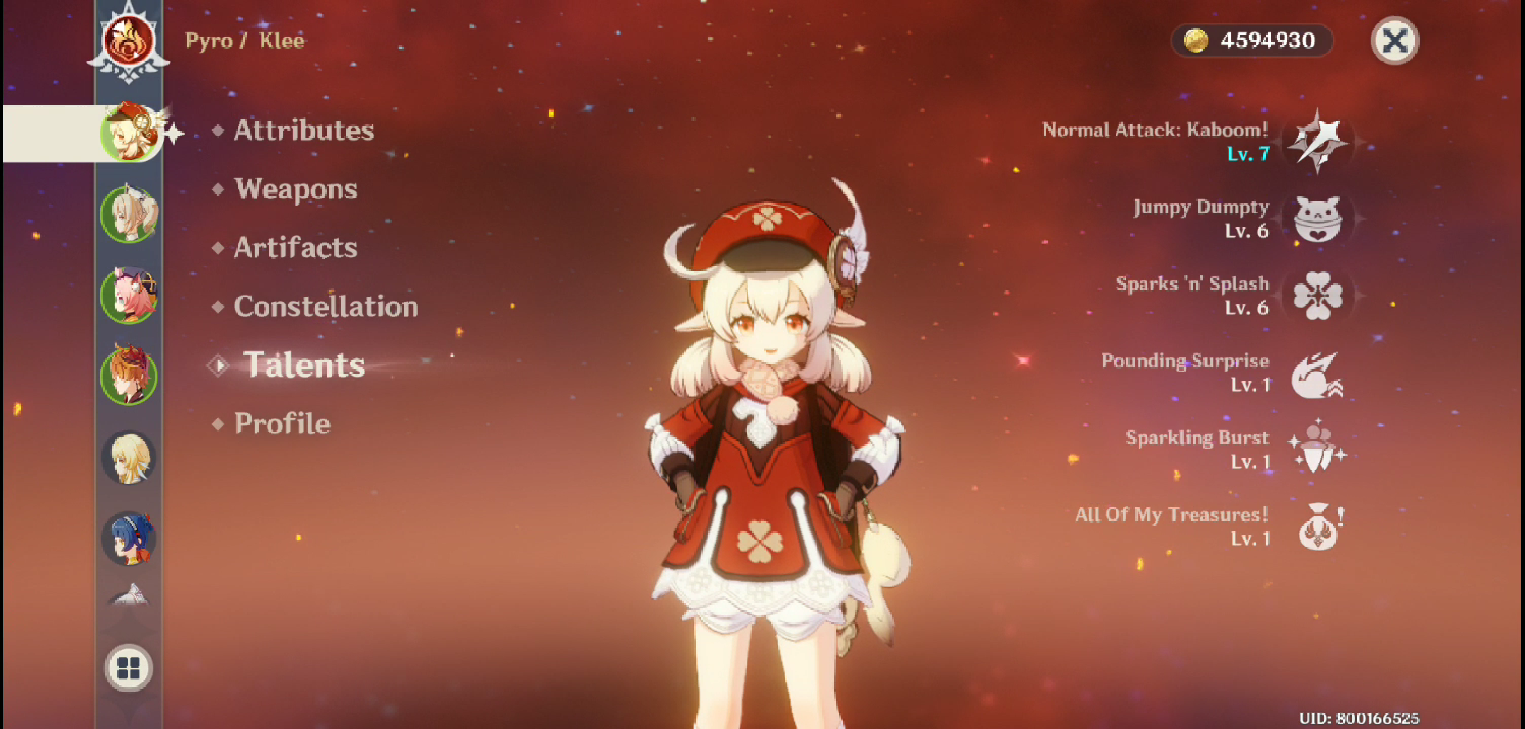 Need help rate my Klee build Genshin Impact | HoYoLAB