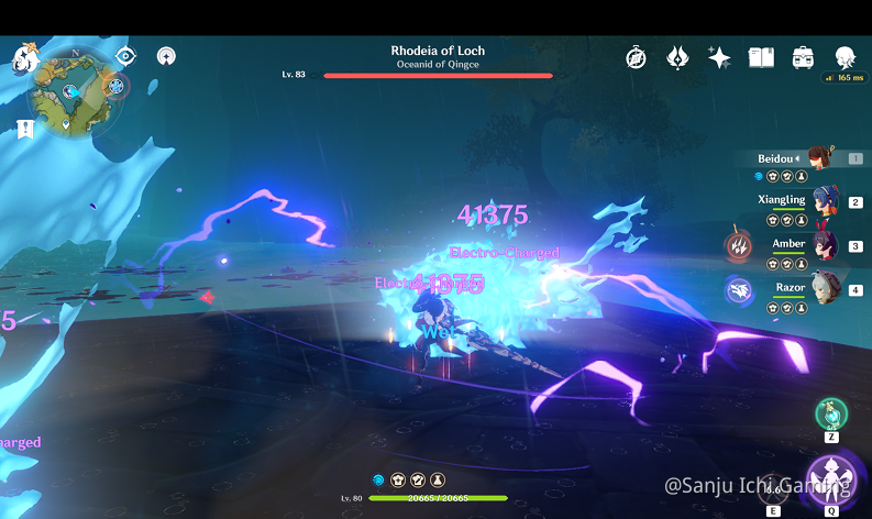 Beidou Dmg 20k-41k tidecaller DMG (No need for Support) Genshin Impact ...